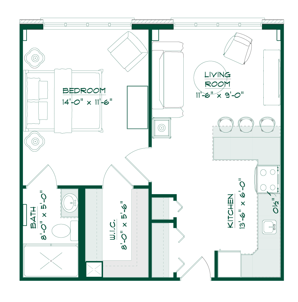 Floor Plans - Treyton Oak Towers